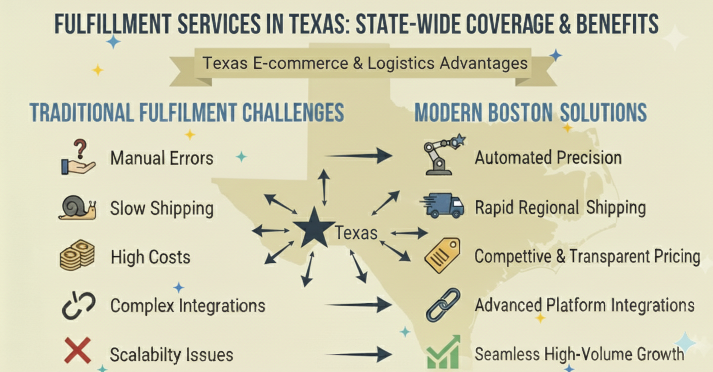 Fulfillment Services in Texas | State-Wide Coverage